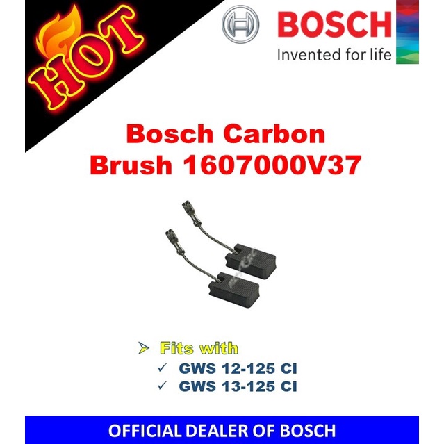 Bosch Carbon Brush for GWS 12-125 CI, GWS 13-125 CI 1607000V37 Original ...