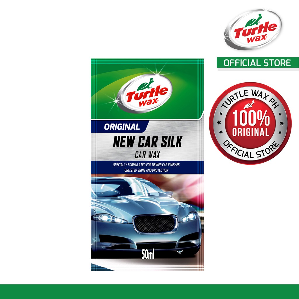Turtle Wax Original New Car Silk Car Wax 50mL Sachet A2808 | Shopee ...