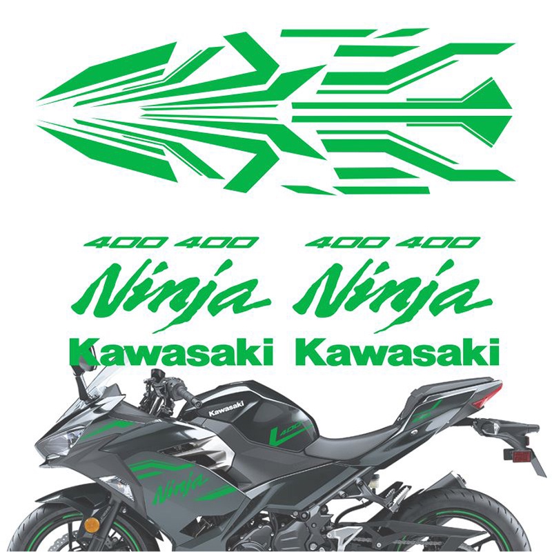 Fast delivery kawasaki ninja 400 sticker for motorcycle stickers and ...