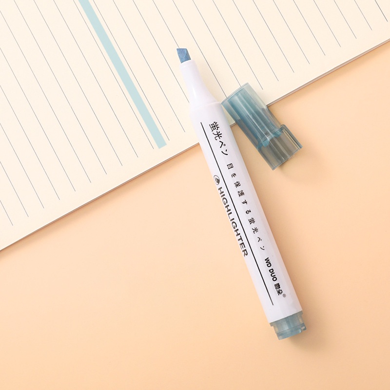 Morandi Colors Japan highlighter big volume refillable stationary ...