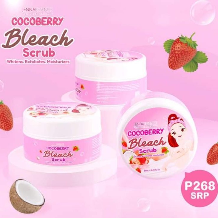 Jenna Essence Cocoberry Bleach Scrub 300grams (Authorized Distributor ...