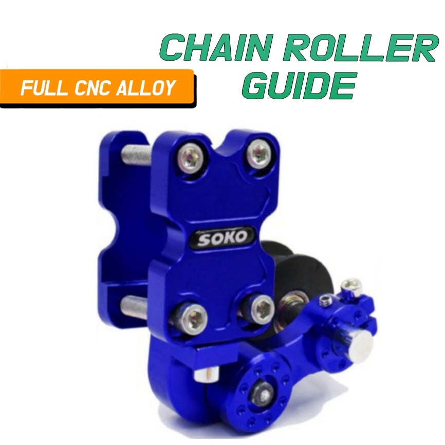 SKY CHAIN ROLLER GUIDE FULL CNC ALLOY For Motorcycle Universal | Shopee ...