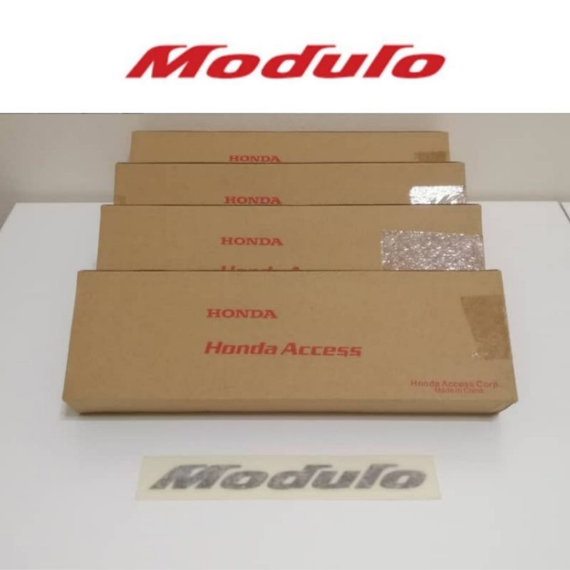 Modulo x Honda Access Lower Door Vinyl Cutting Sticker Honda | Shopee ...