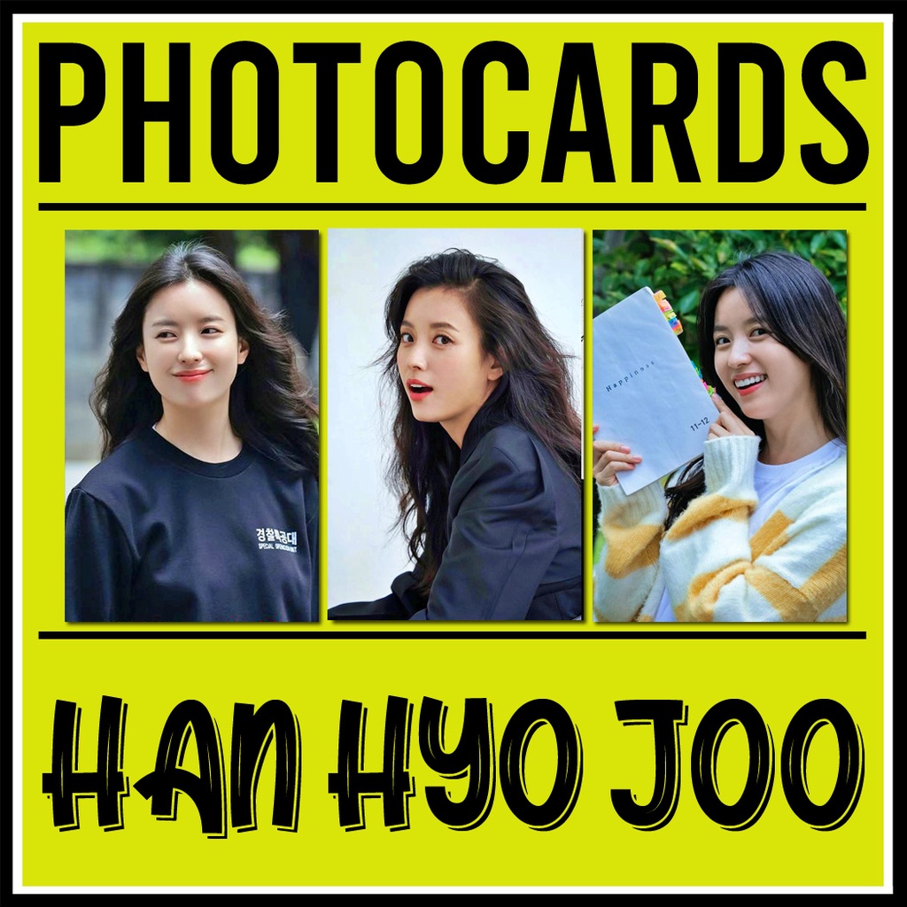 Han Hyo Joo Photocards (400 gsm) | Shopee Philippines
