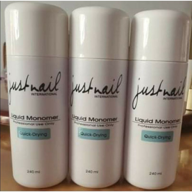 Just Nails Liquid Monomer 240ml( choose from the 2 kinds) | Shopee ...