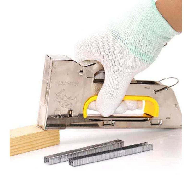 Powerful Gun Tacker 1008F / Staple W012 | Shopee Philippines