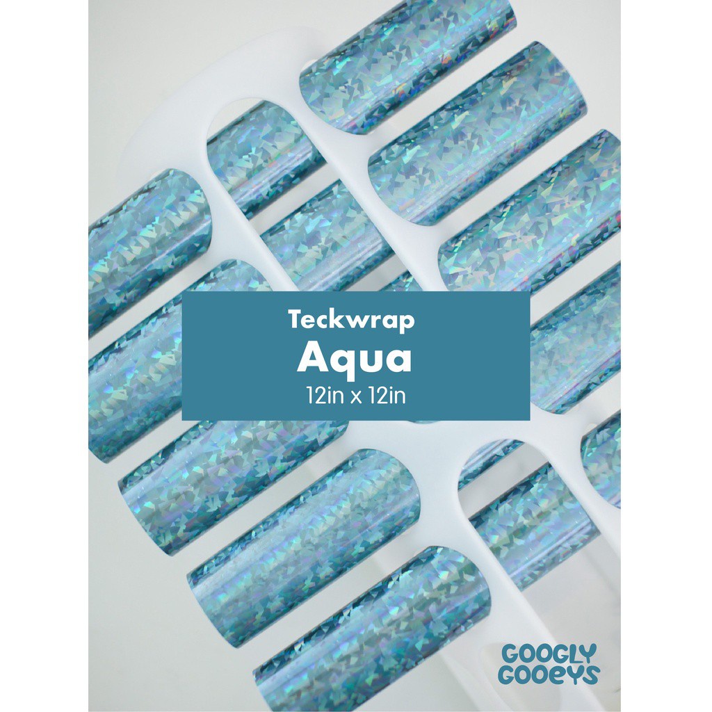 Teckwrap Holographic Glass Flower Adhesive Vinyl Stickers | Cricut ...