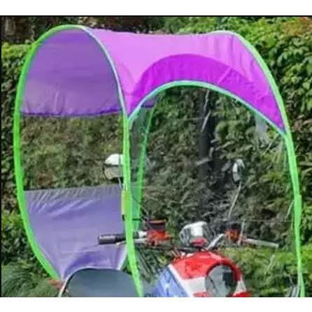 YMS Motorcycle and E-Bike Multi-purpose Cover Umbrella ( Color May Vary ...