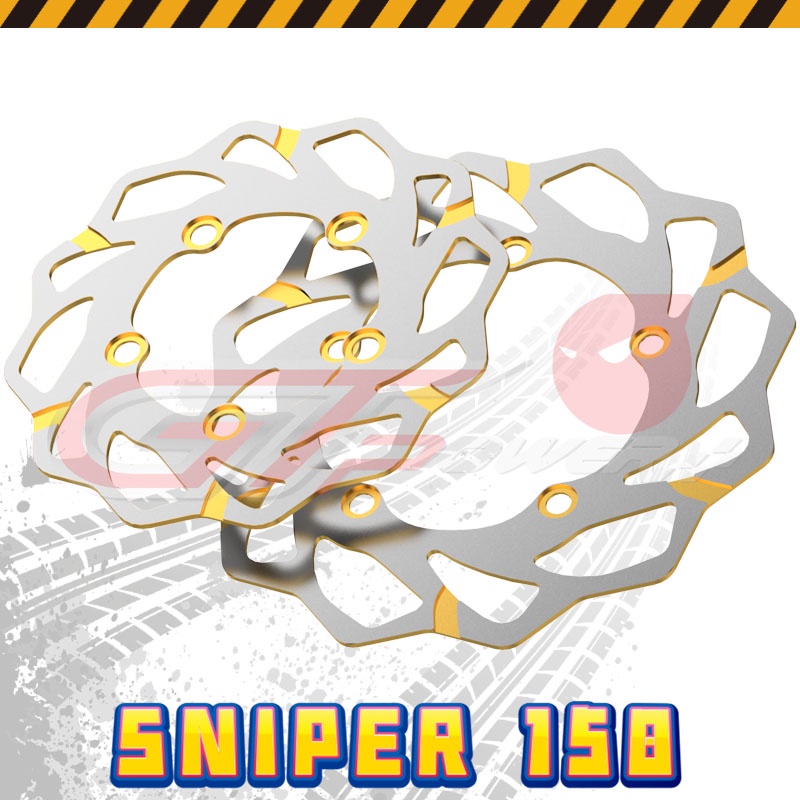TTGR Lighten Disc Sniper150 Set (Front and Rear) | Shopee Philippines