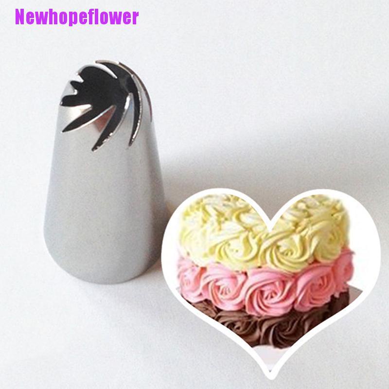 CKFR Stainless Steel Pastry Tube Cream Icing Piping Tips Nozzle Fondant ...