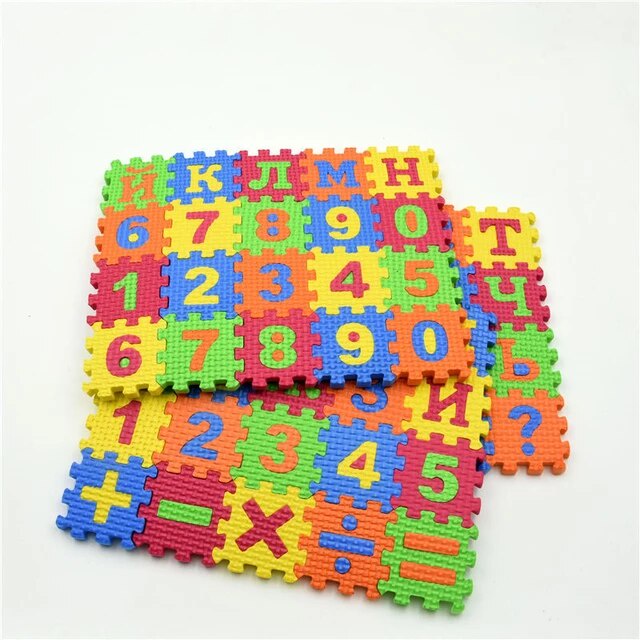 Sponge Puzzle Alphabet Letters & Numbers | Shopee Philippines