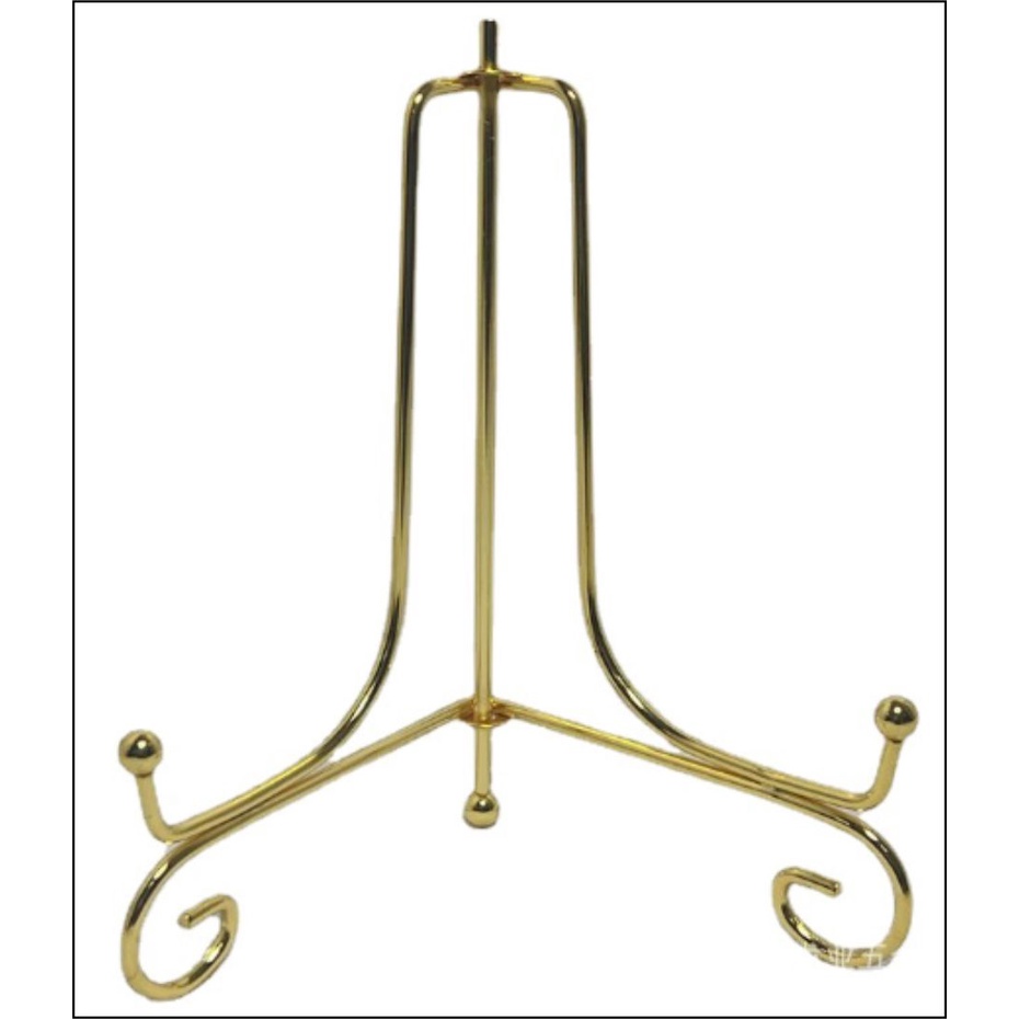 Metal Photo Frame Stand / Pedestal Picture Holder Art Acrylic Display ...