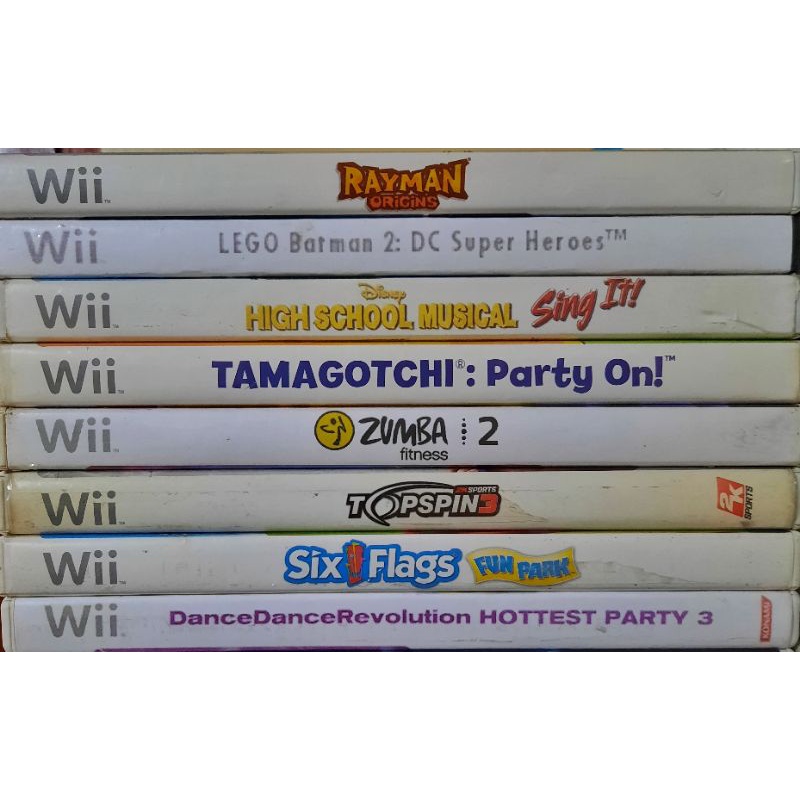 Wii Rayman Origins|Dance Revolution 3|Batman|High School Musical ...
