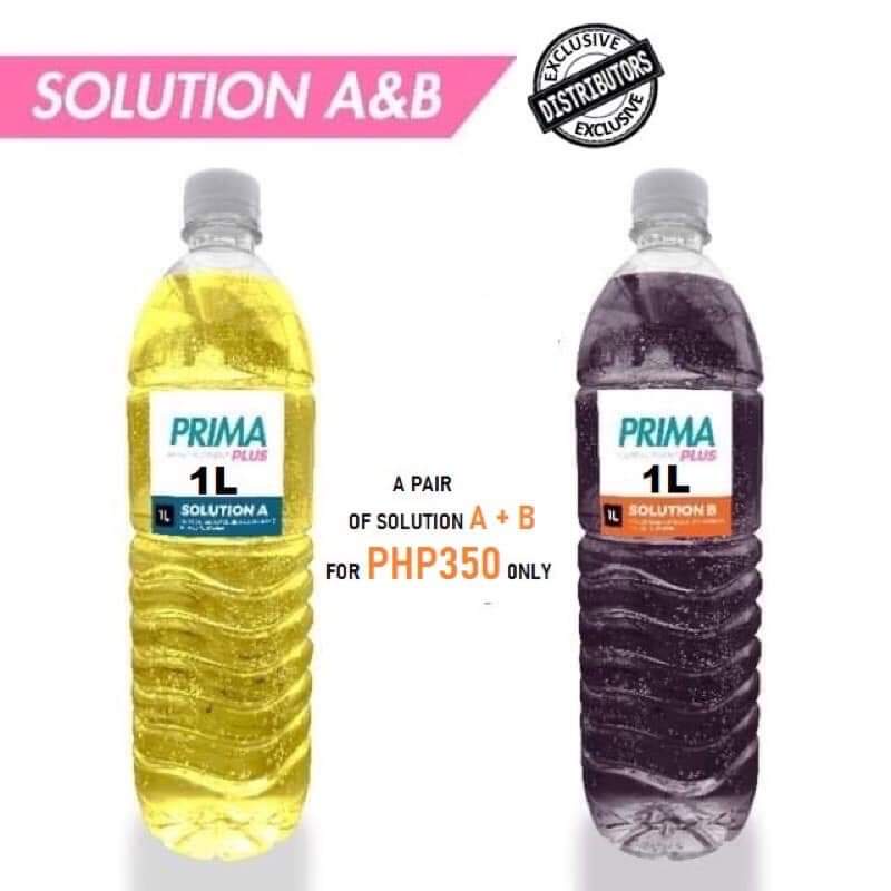 PRIMA Plus Nutrient Solution 1Liter (A & B) | Shopee Philippines
