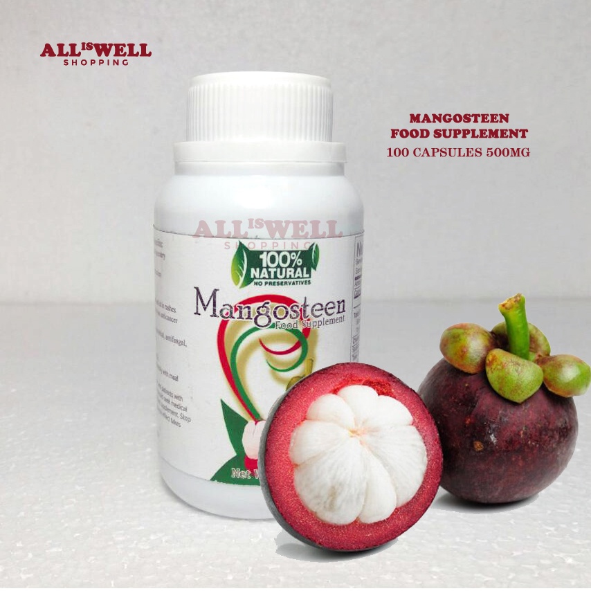 Mangosteen Capsule Food Supplement 100s with Xanthones Healthy Heart ...