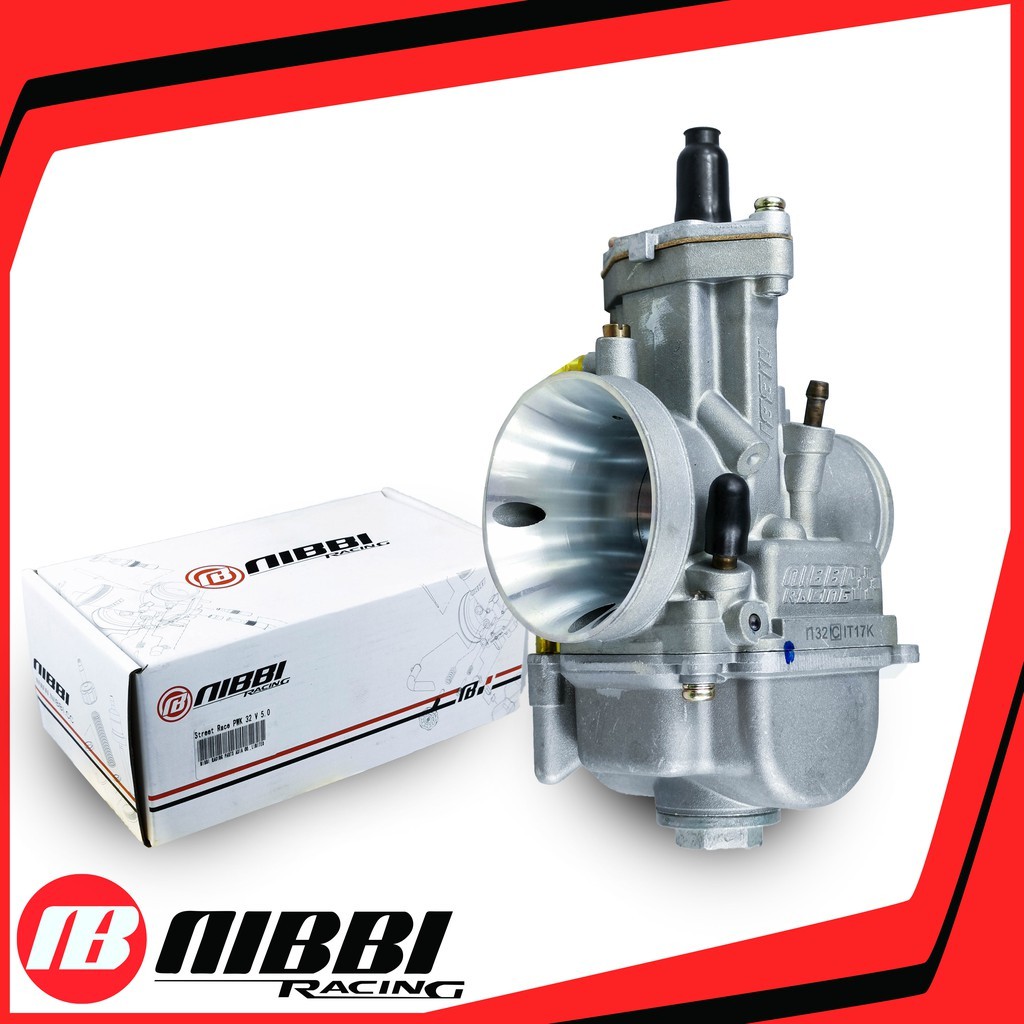 Nibbi Carburetor 32MM Flat Slide Street Race /Super Sport | Shopee ...