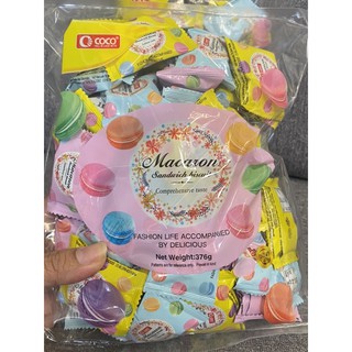 MACARON sandwich Biscuits 376g | Shopee Philippines
