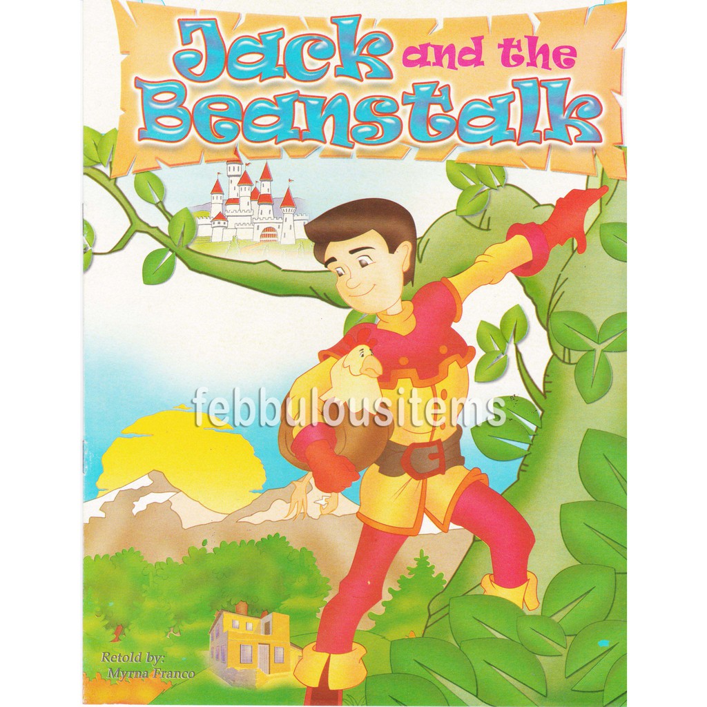 Story Book / Coloring Book English Tagalog ( Jack and the Beanstalk ...