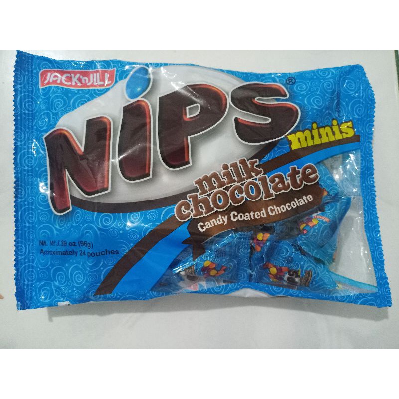 NIPS Minis Milk Chocolate 24's | Shopee Philippines