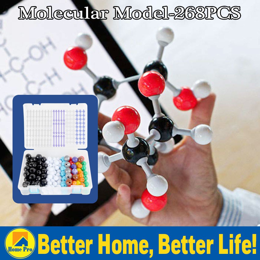 268Pcs Molecular Structure Model High School Student Chemical Ball ...