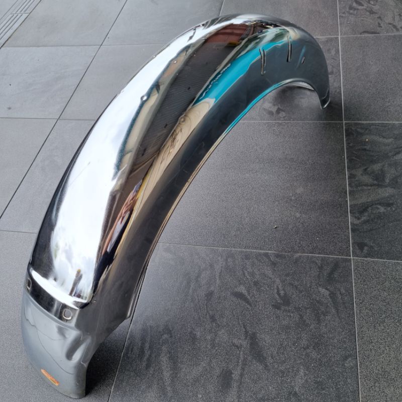 GT100 REAR FENDER CHROME BESI | Shopee Philippines
