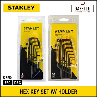 Stanley Hex Key Set with Holder 8Pc 10Pc Metric English - 69-251 69-252 ...