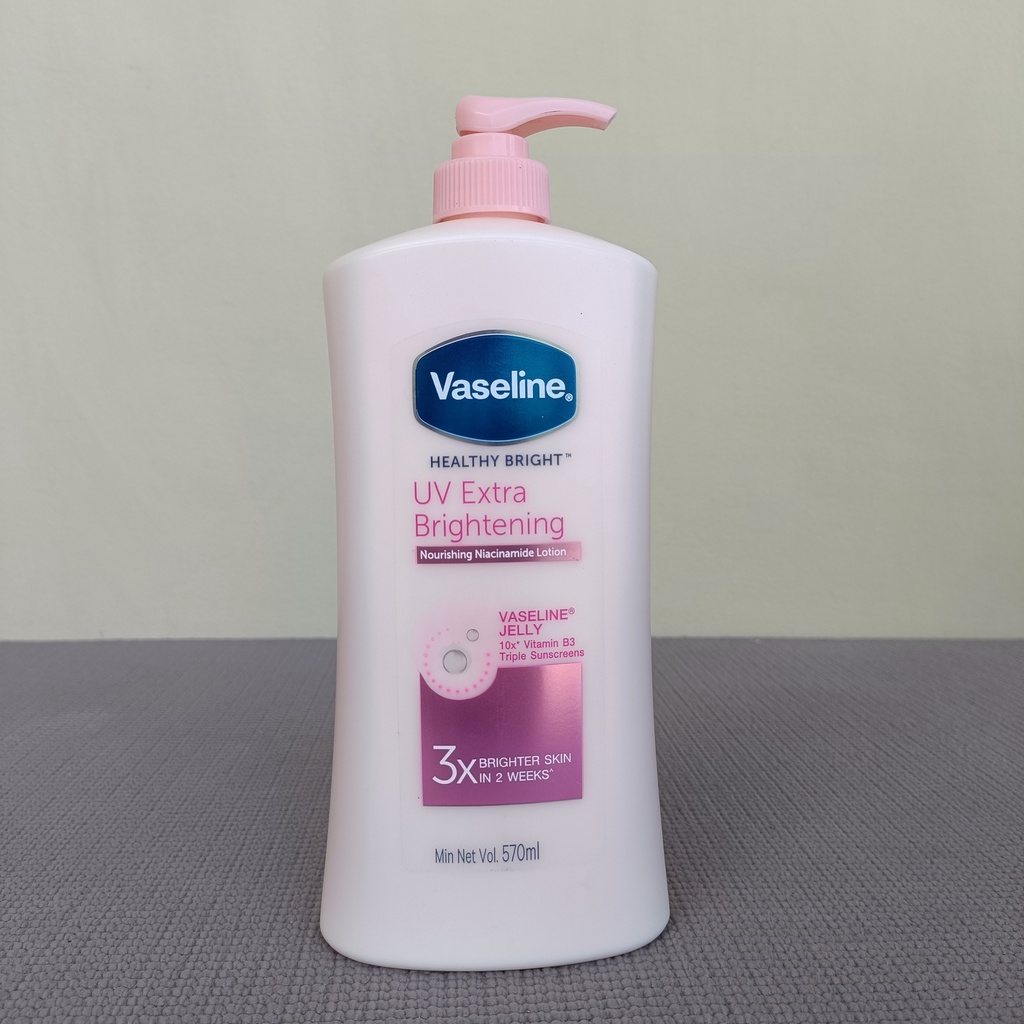 VASELINE Healthy Bright UV Extra Brightening Body Lotion 500 mL ...