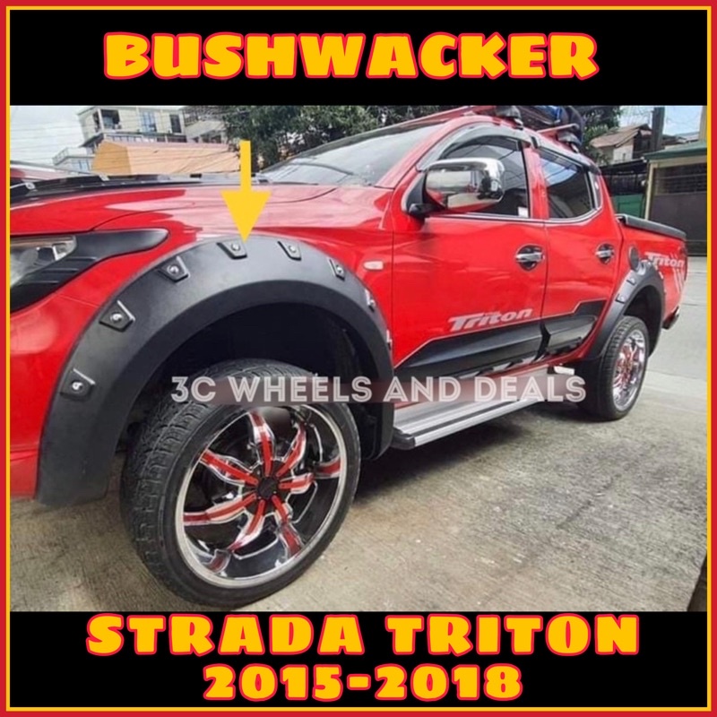 MITSUBISHI STRADA TRITON 2015-2018 BUSHWACKER | Shopee Philippines