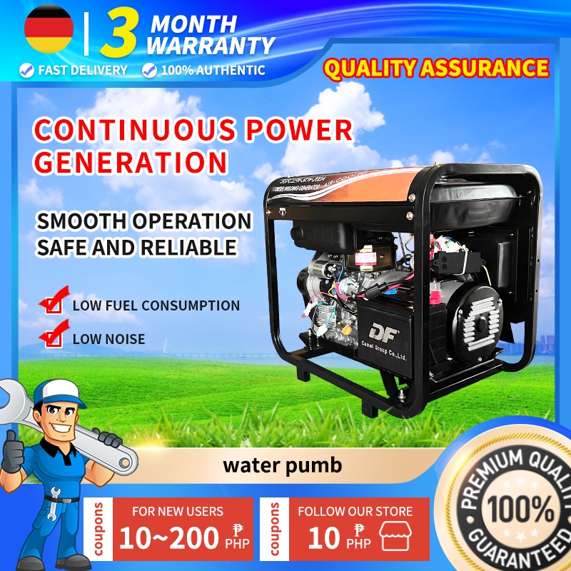 Portable Diesel Generator Germany Technology 3500W Manual Start ...