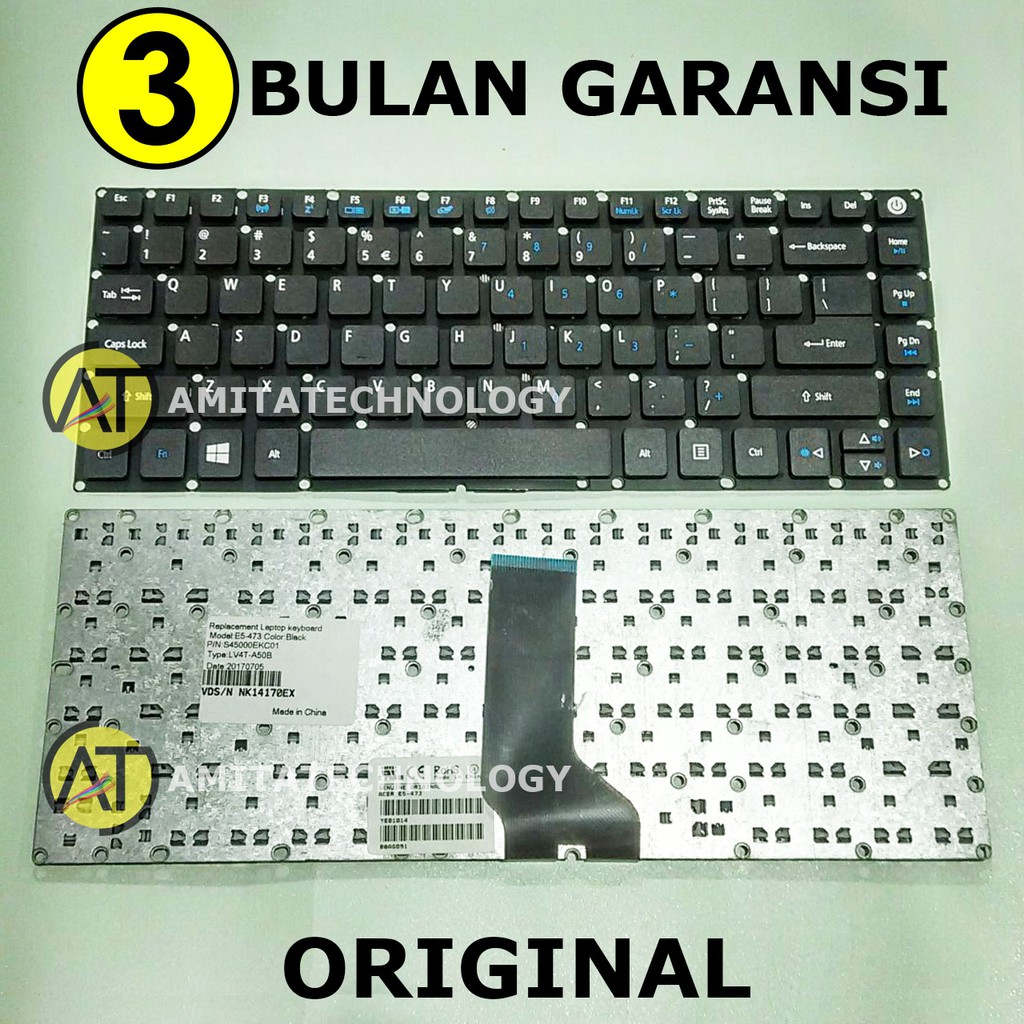 ORIGINAL Acer ES1-420 E5-473G E5-422G E5-475G POWER Laptop Keyboard ...
