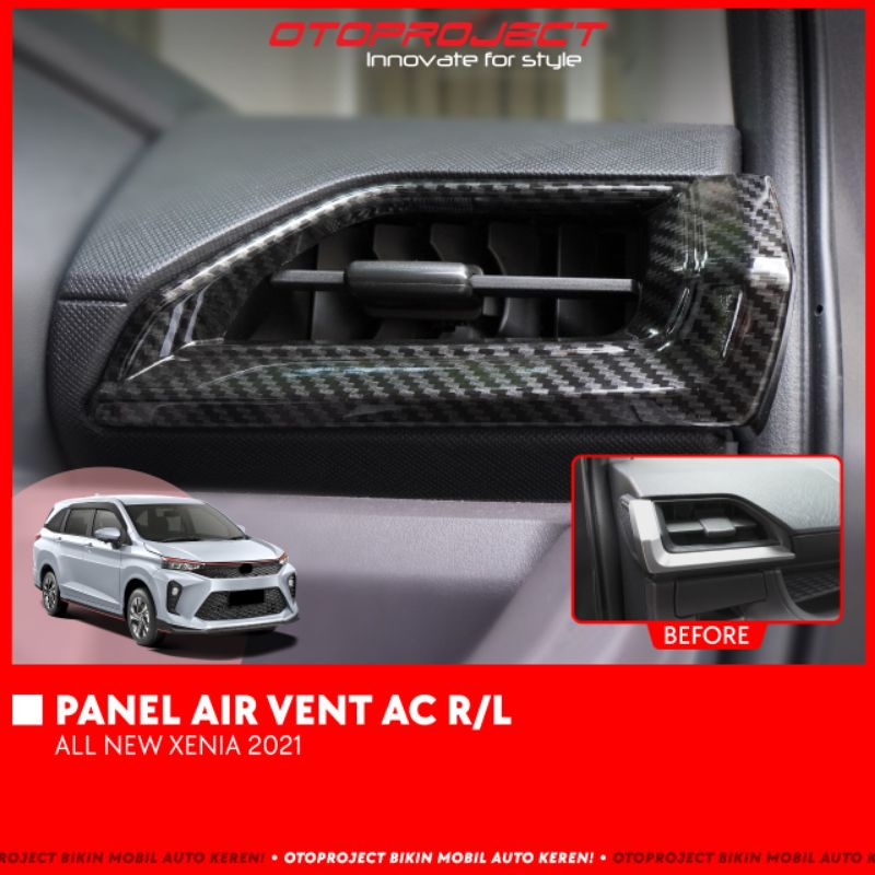 Front Side Air Vent AC Panel Right Left Otoproject All New Veloz ...