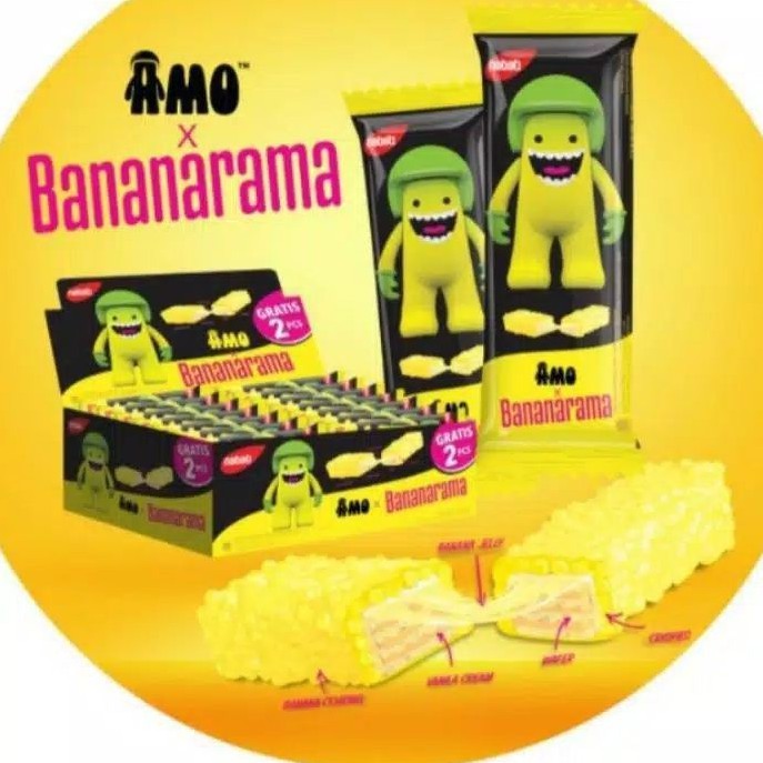 NABATI AMO X BANANARAMA / X CHOCORAMA 14GR | Shopee Philippines