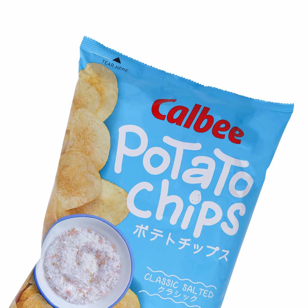 Calbee Potato Chips Classic Salted (170g) | Shopee Philippines