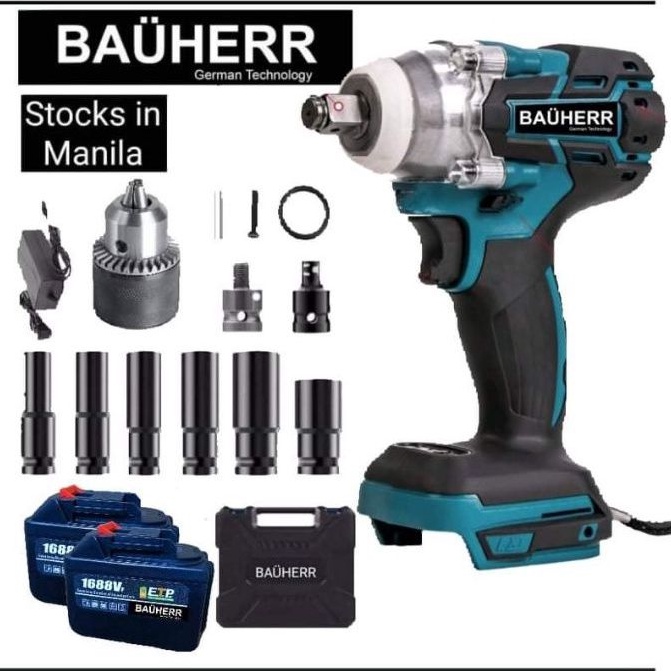 BAÜHERR Impact Wrench (Small Torque) German Technology 100% Original ...