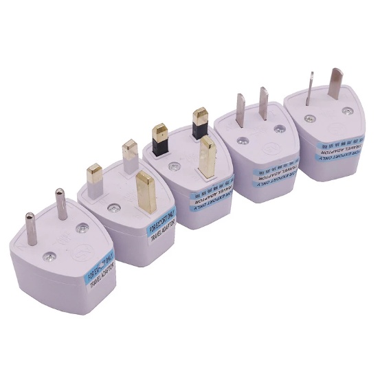 1Pcs Universal US/UK/EU Plug Adapter USA To Euro Europe Travel Wall AC Power Charger Adapter ...