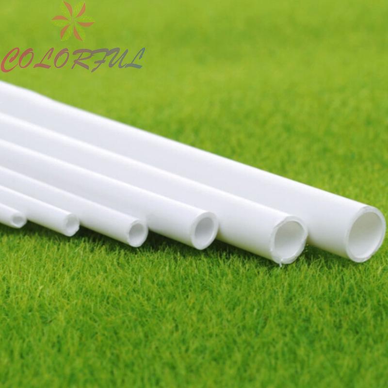10pcs ABS Round Tube Strip Tube Stick Building Craft Architectural ...