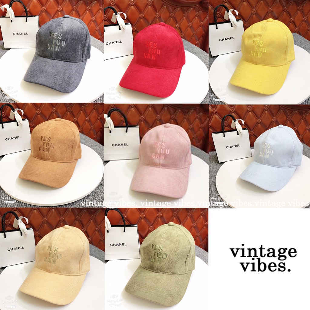 Yes YOU CAN baseball cap with cool ribs | Shopee Philippines