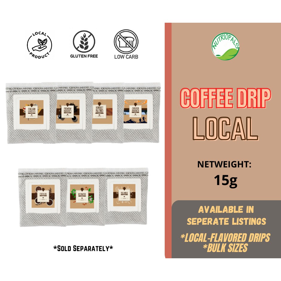 Local Coffee Drip (BAGUIO COFEE) --Open for Re-Branding | Shopee ...