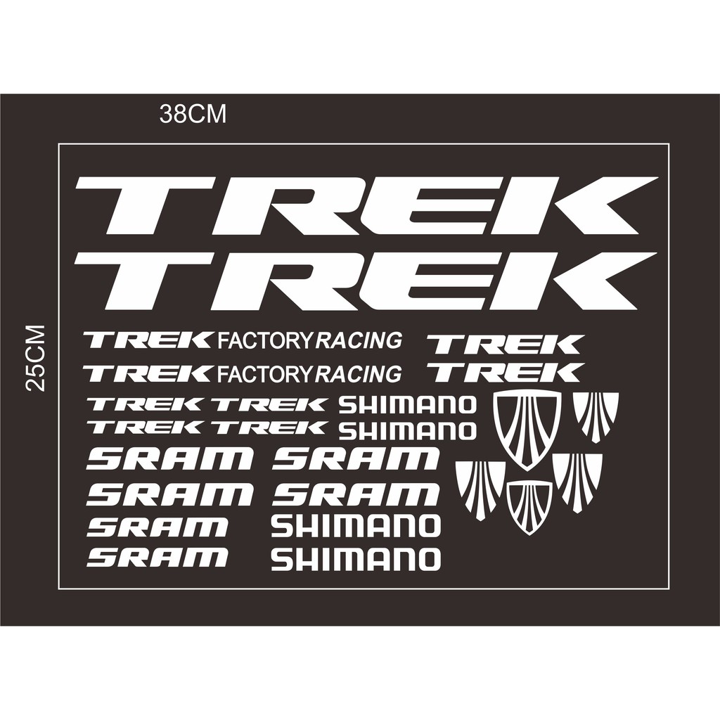 Sram Track Bike frame cutting sticker | Shopee Philippines