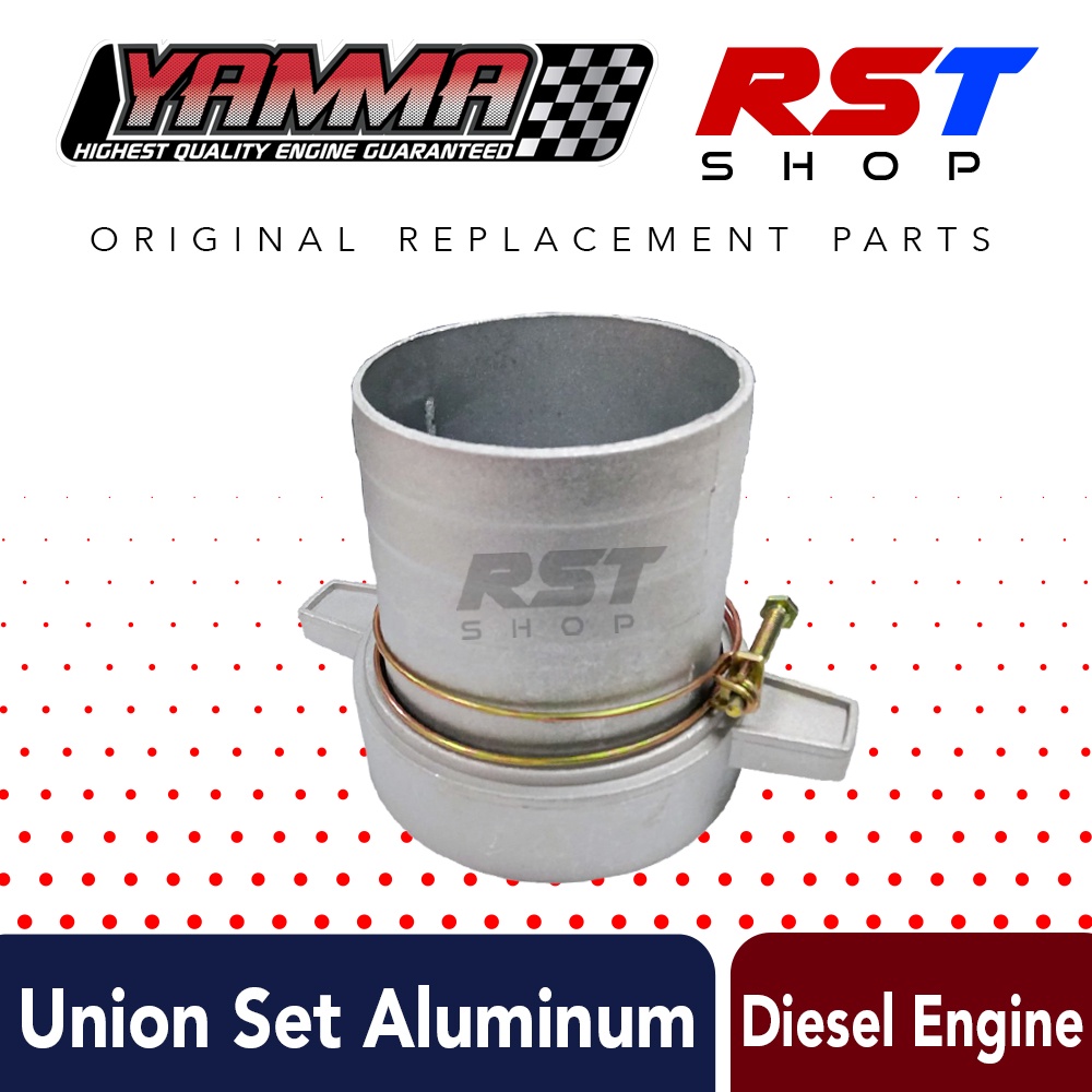 YAMMA Union Set (Aluminum) Spare Part for Diesel Engine Water Pump [RST ...