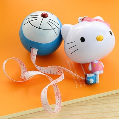 Hello Kitty cute automatic scale tape Cartoon doll tape measure KT cat ...