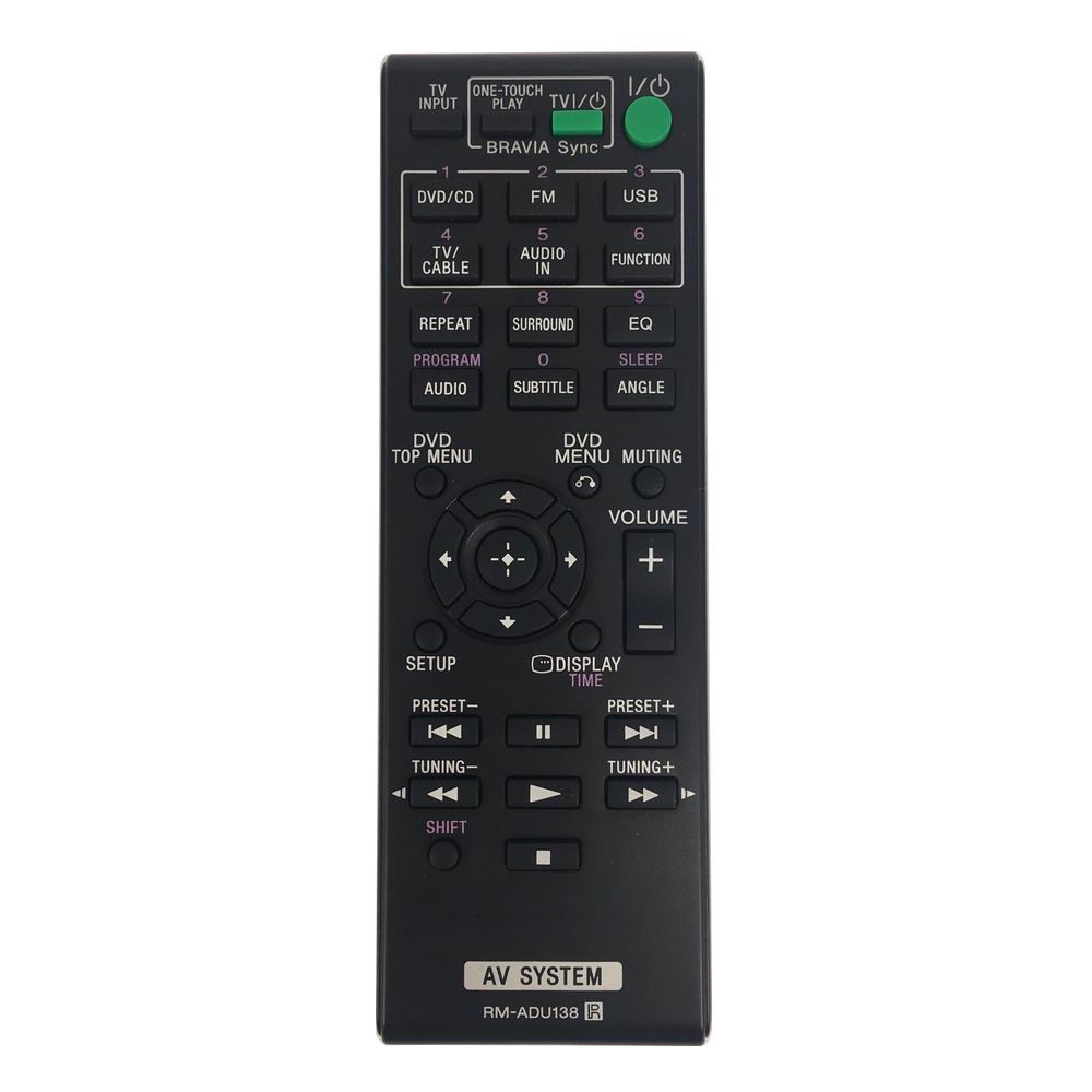 AV Remote Control Replacement for Sony Receiver Home Theater System ...