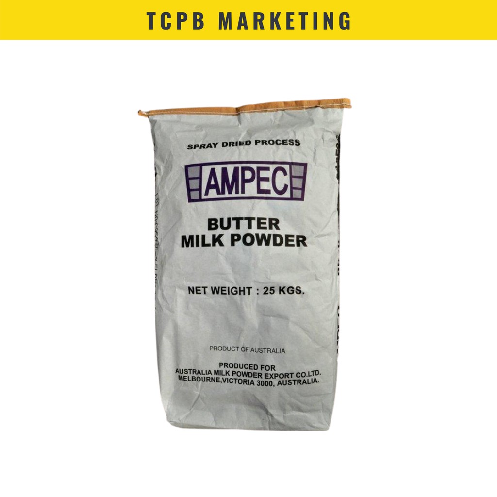 AMPEC Buttermilk Powder (25kgs) | Shopee Philippines