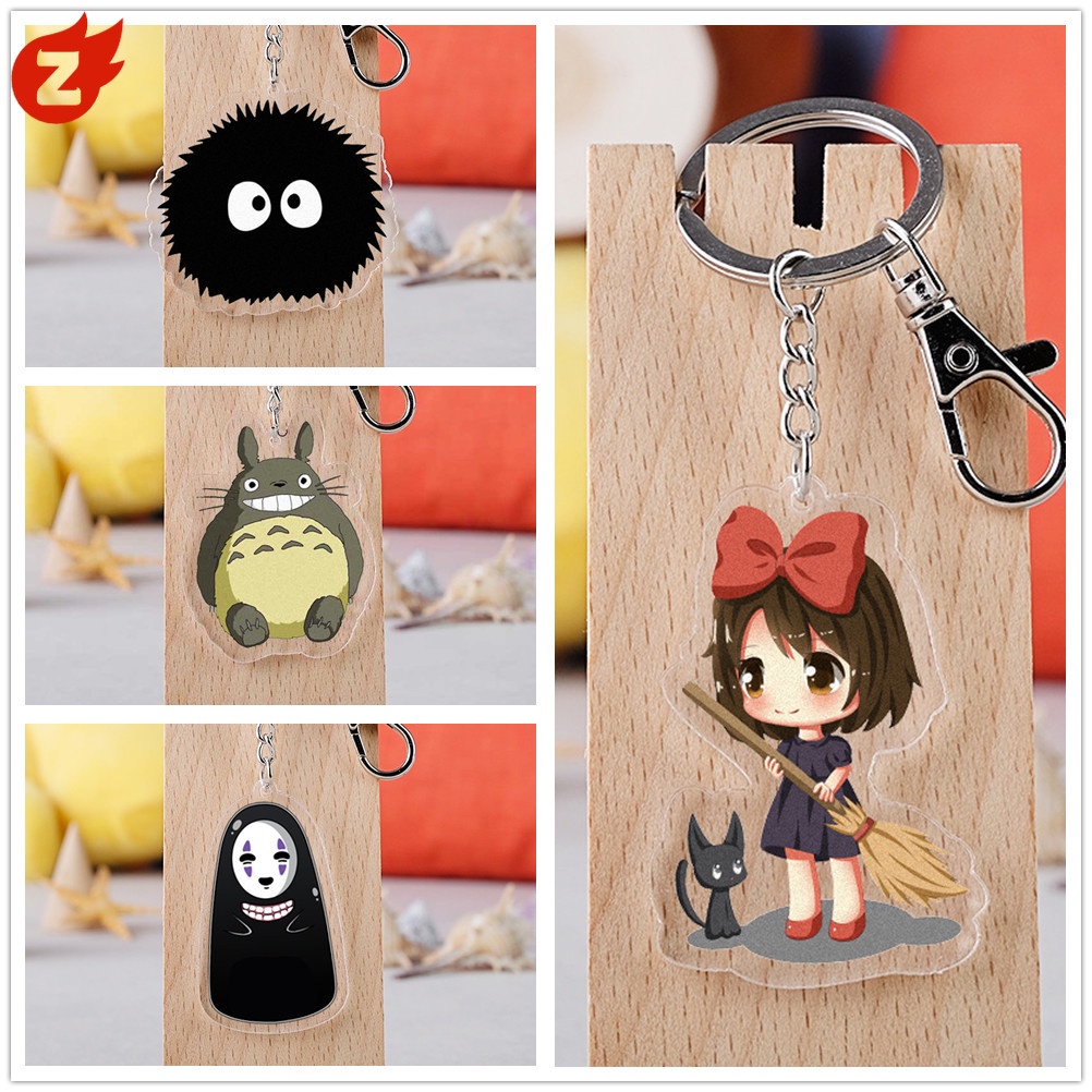 MY NEIGHBOUR TOTORO Keychain~1Pcs Acrylic Pendant Keychain | Shopee ...