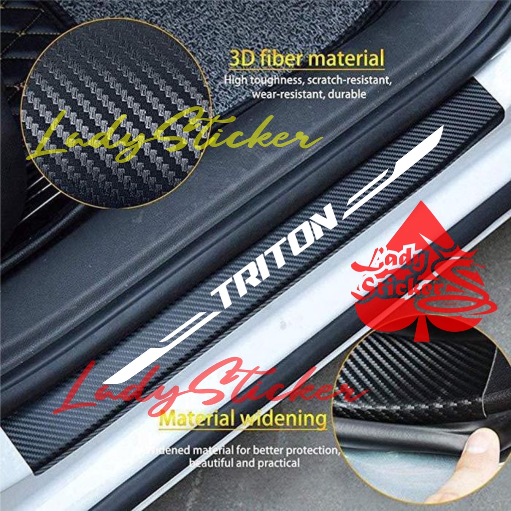 Triton 3d carbon sillplate sticker 3d carbon sill plate sticker for ...