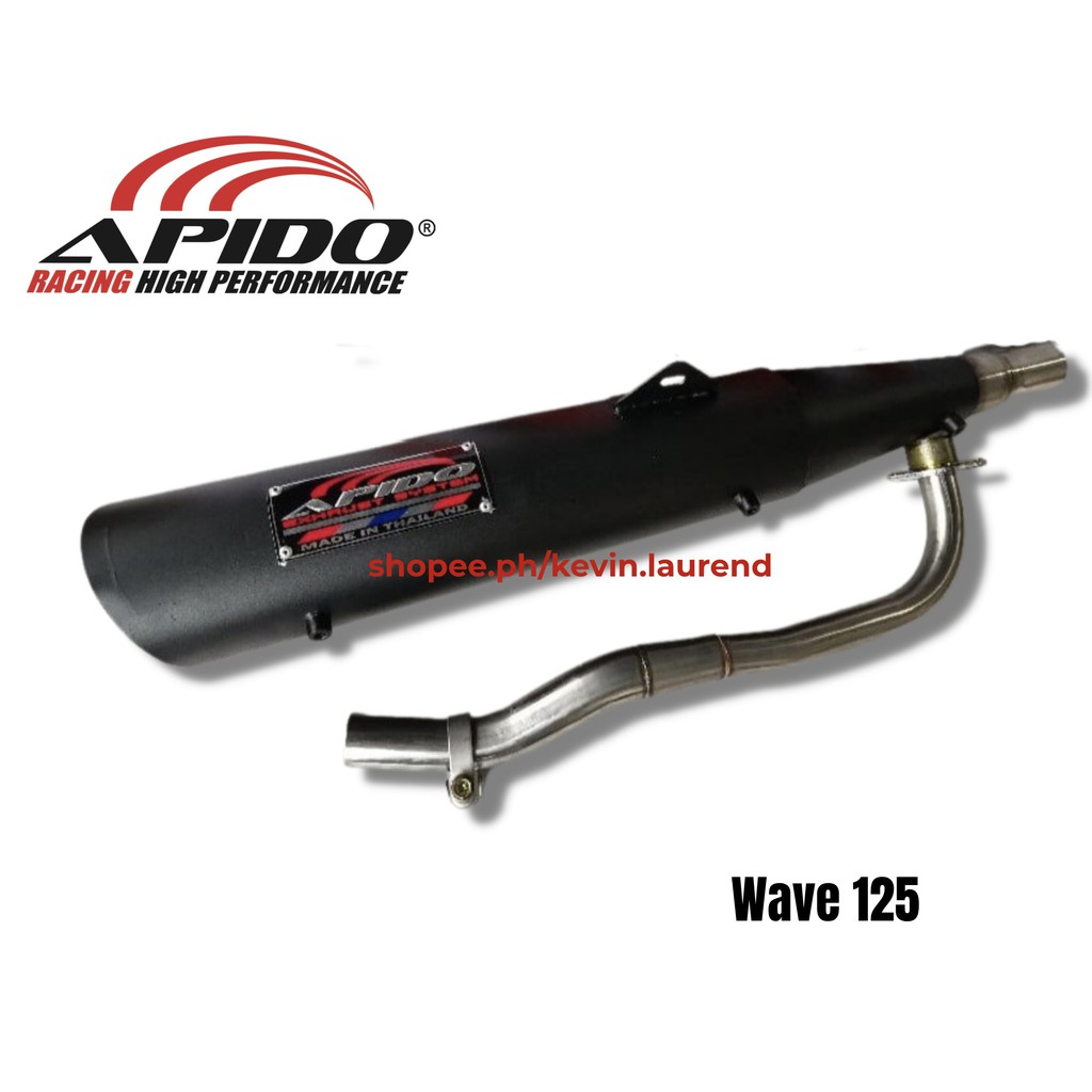 Apido Power Pipe for Mio i 125/M3/GT/Sporty/Beat/Raider 150/XRM 110/XRM ...