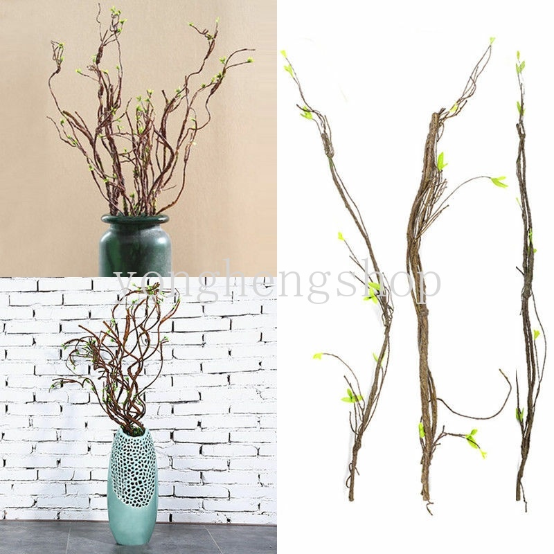 Creative 90cm Fake Tree Branches Rattan Artificial Flower Vine Wreath ...