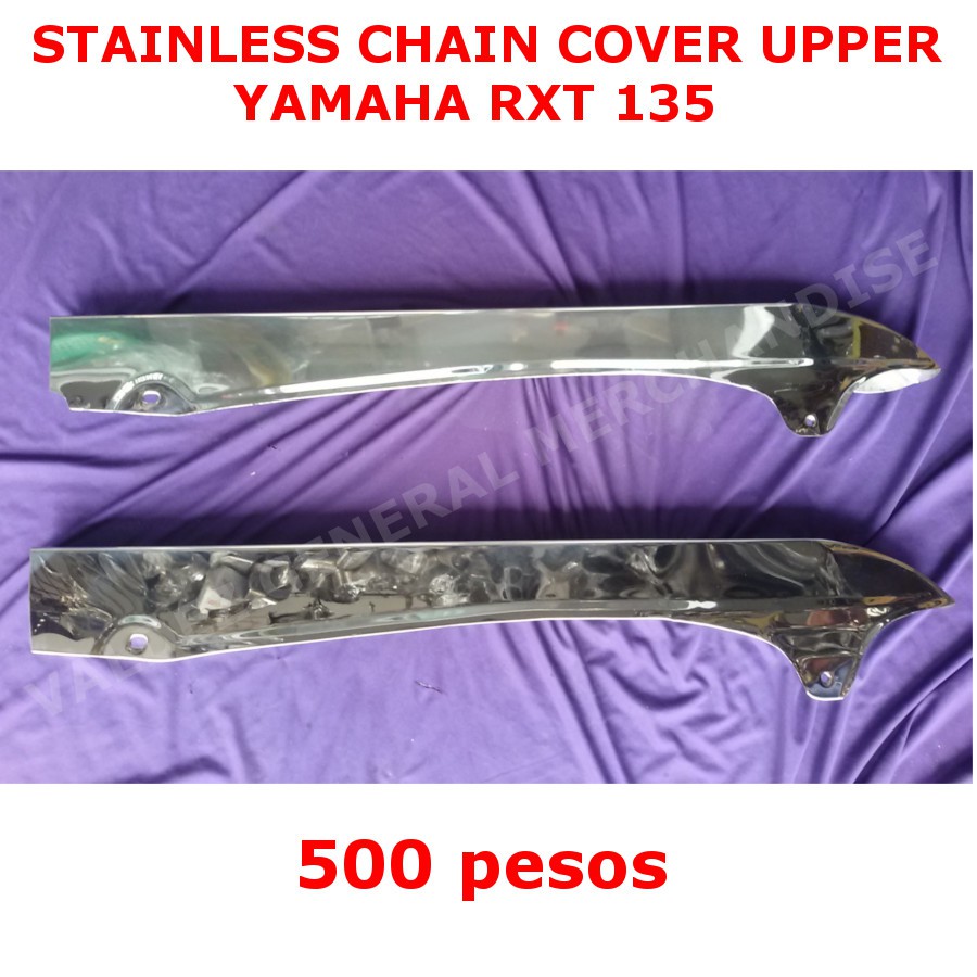 Yamaha RXT135 Chain Cover Upper Stainless | Shopee Philippines