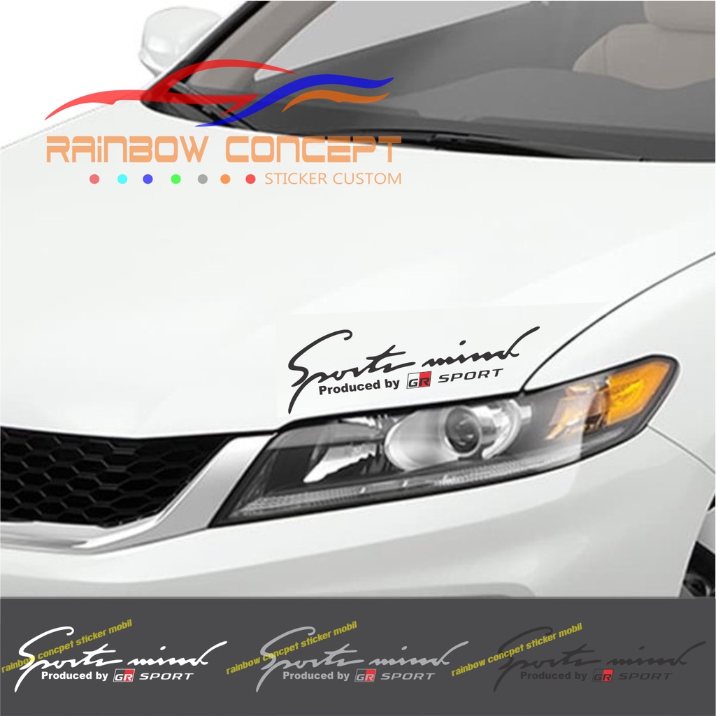 New mind sport sticker for toyota rush avanza calya agya raize fortuner ...