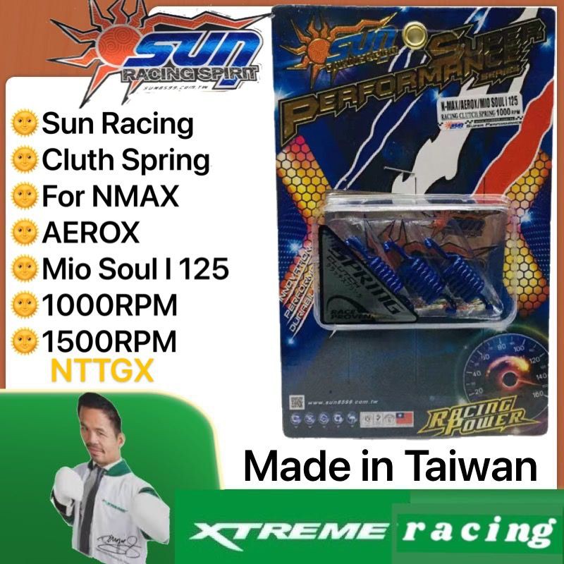 Sun Racing Cluth Spring For NMAX / AEROX / Mio Soul I 125 1000RPM ...